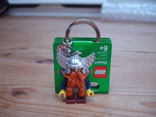 Lego Castle, Dwarf, Keyring/Keychain 852194 - Brand New With Tags | eBay UK