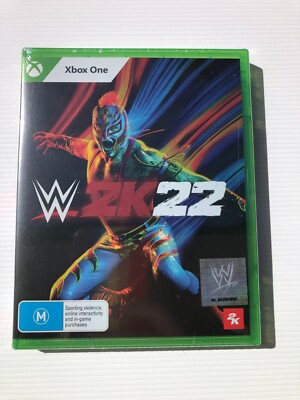 W2K22 Xbox One (Wrestling Game, 2022) - Brand New in plastic sealed ...