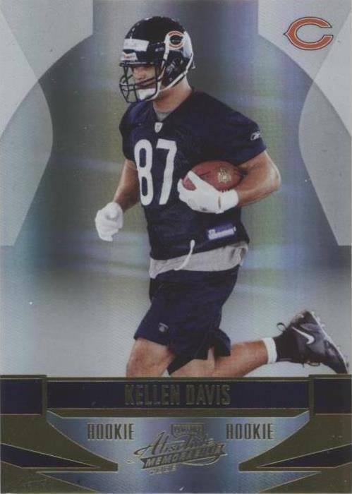 2008 Playoff Absolute Memorabilia - Rookie Kellen Davis #204 /799 (RC ...
