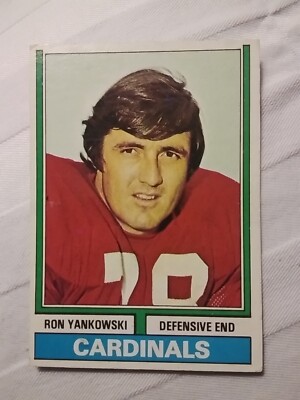 1974 Topps Football Cards ( Ron Yankowski )#86 Cardinals | eBay