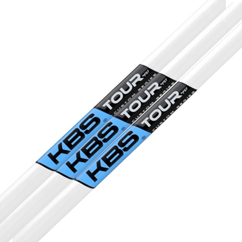 Set of 3 KBS Tour Custom White Pearl Wedge Shaft Pacific Blue X-Stiff .355 NEW | eBay