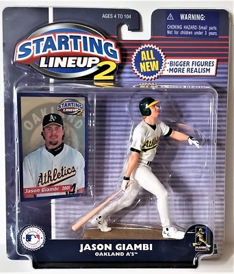2001 Starting Lineup 2 Jason Giambi Oakland A's SLU Hasbro Kenner ...