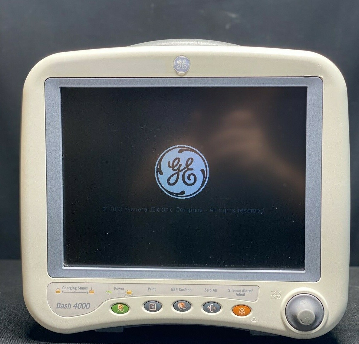 GE Dash 4000 Patient Monitor - Ohmeda Spo2 + ECG + NIBP + Printer ...