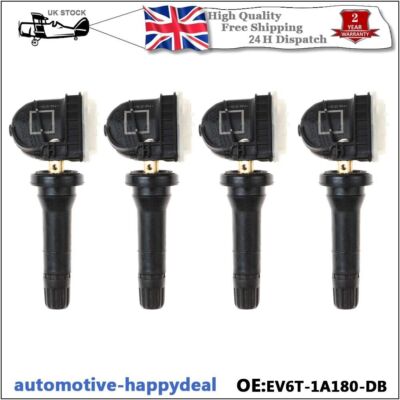 4Pcs TPMS Tyre Pressure Sensor For Ford Focus Fiesta EV6T-1A180-DB EV6T ...