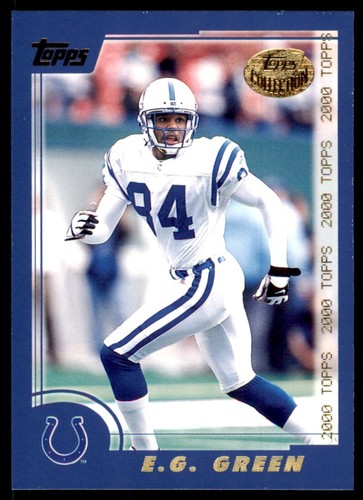 2000 TOPPS COLLECTION E.G. GREEN INDIANAPOLIS COLTS #213 | eBay