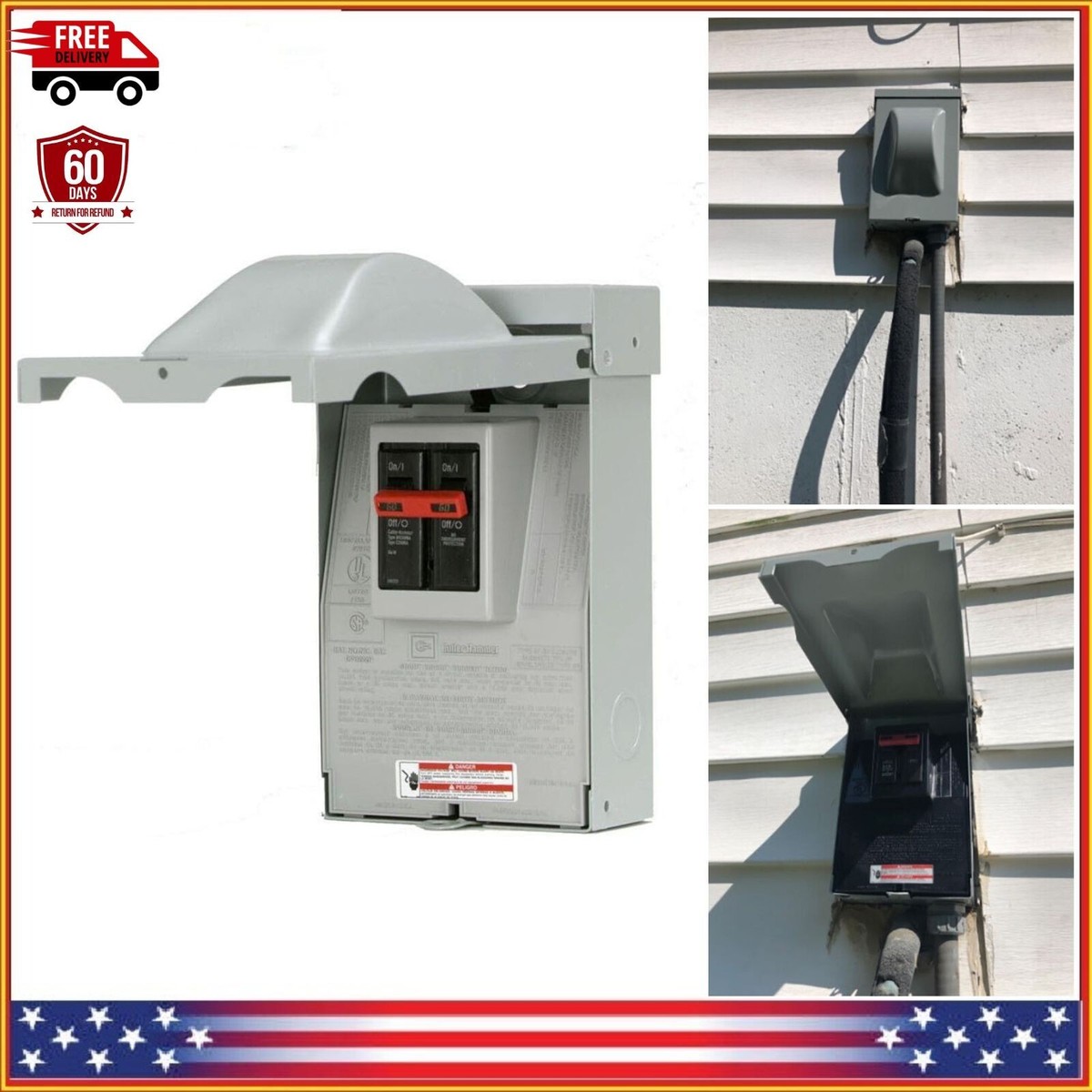 Air Conditioning Unit Outside Breaker Box Recreate Main