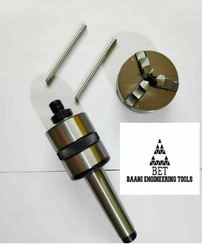 Revolving Center MT4 Shank + 3 Jaw Self Centering 65mm Chuck Lathe ...