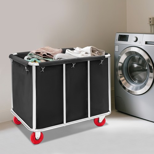 Commercial Laundry Cart with Wheels, Laundry Cart, Laundry Cart for ...