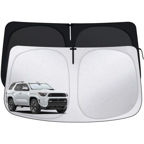 Windshield Sun Shade for Toyota 4Runner 2010-2025, Custom Fit for ...