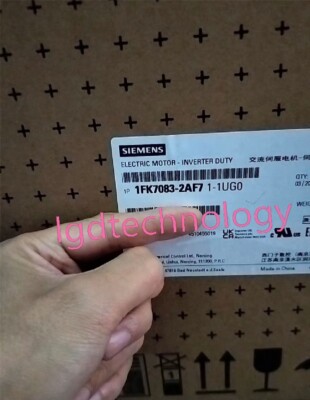 1FK7083-2AF71-1UG0 Servo Motor 1FK7-CT 3,3kW 600V | eBay