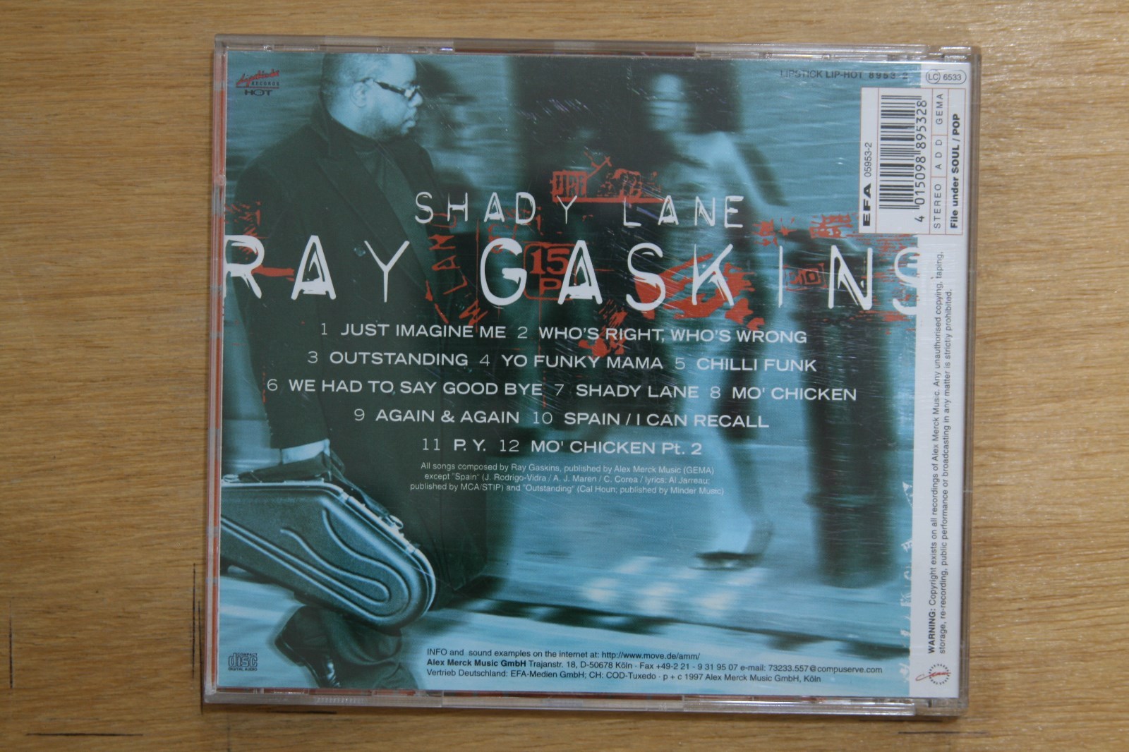 Ray Gaskins ‎– Shady Lane (C215) | eBay