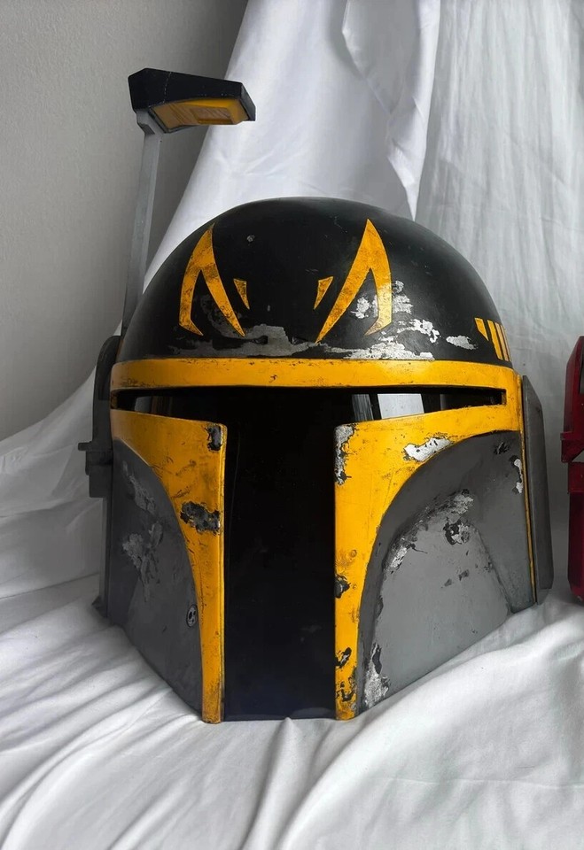 Deathwatch Helmet Star Wars Inspired Cosplay Metal Mandalorian Helmet ...