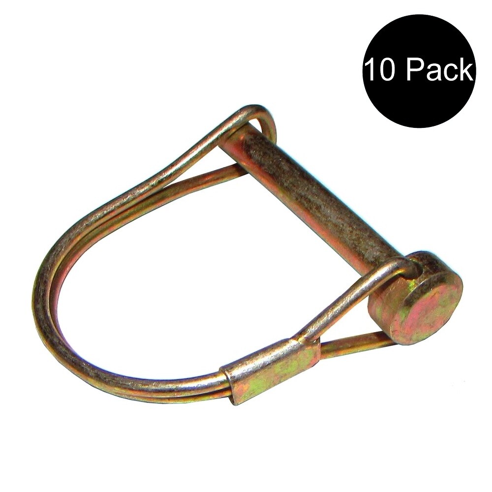 PTO Wire Shaft Round Locking Pin 1/4” x 1-3/4” (10-Pack) P14PTL 4021413 ...