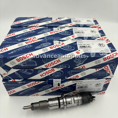 6X Fuel Injector 4994925 0445120342 0986435621 For Cummins Dodge RAM 6 ...