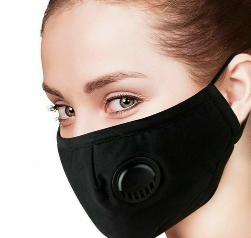 Cotton Face Mask PM 2.5 Mask Activated Carbon Mask With Filter Washable ...