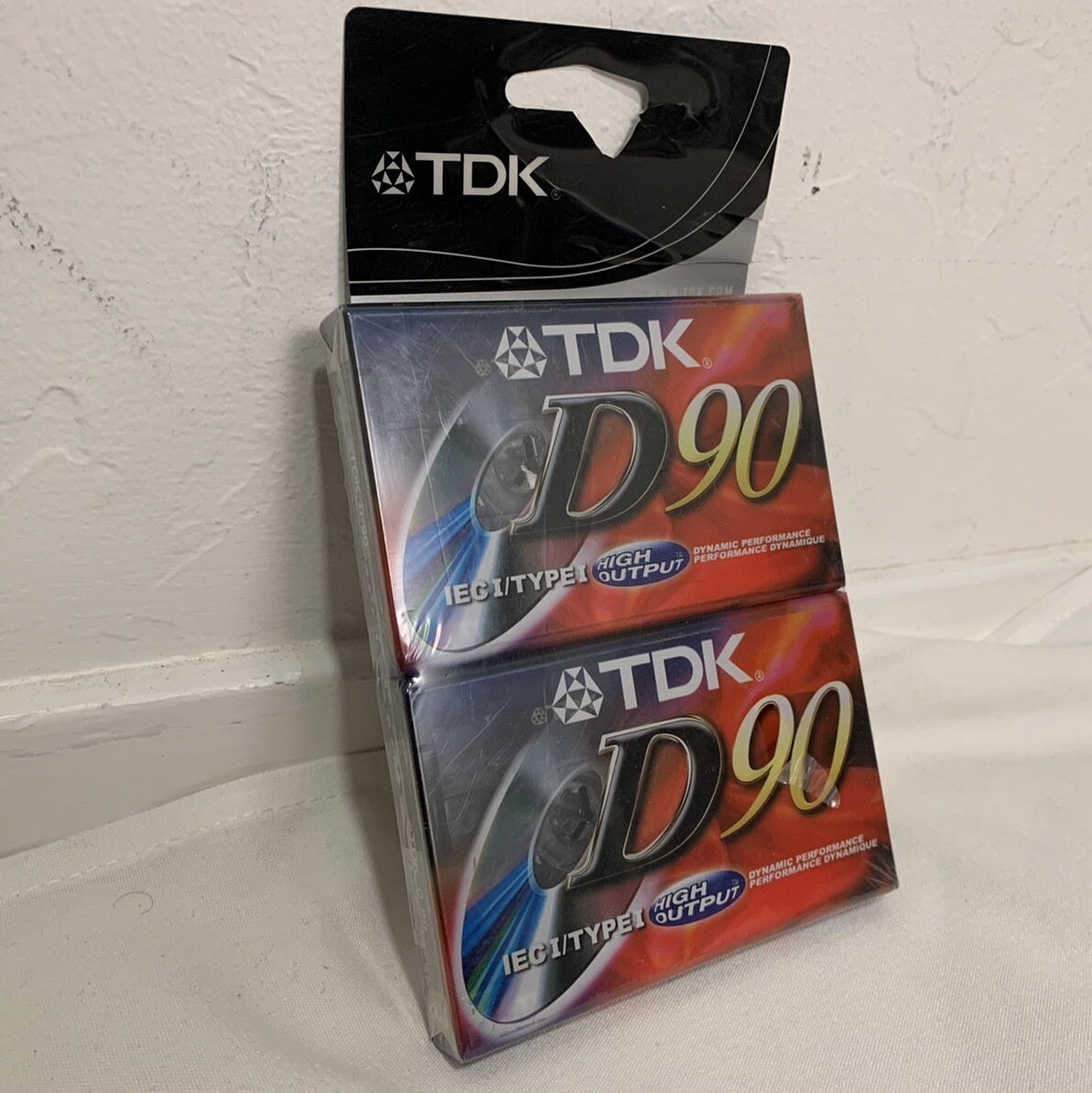 TDK D60 Blank Cassette Tapes IECI Type I High Output New Sealed Lot Of ...