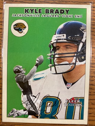 2000 Fleer Tradition Football Card #63 Kyle Brady | eBay