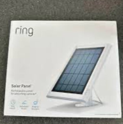 Ring 2nd Generation 4W Solar Panel for Select Ring Security Cameras ...