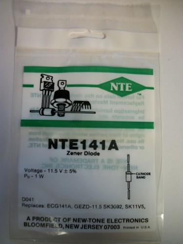 NTE Electronics - NTE134A NTE136A NTE140A NTE141A NTE143A NTE144A ...