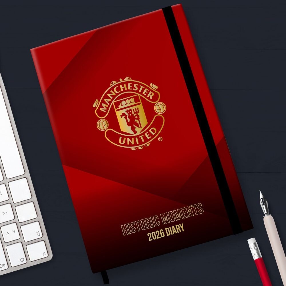Man United Gifts For Men Manchester United FC Official 2026 Calendar ...