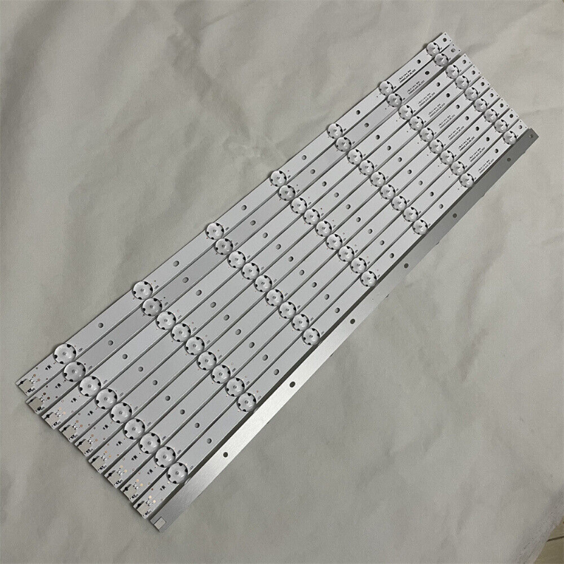 7 LED Beads Per Strip 10-Pack LED Backlight Strips For Vizio E60U-D3 TV ...