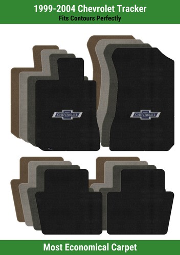 Lloyd Velourtex Front & Rear Mats for '99-04 Chevy Tracker w/Centennial ...