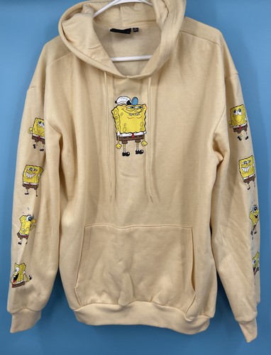 HTF Nickelodeon Spongebob Squarepants Fleece Hoodie S… - Gem