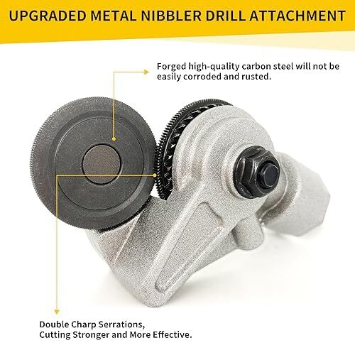 CuzConven Drill Cut Pro Metal Cutting Adapter，Sheet Metal Cutter Drill ...