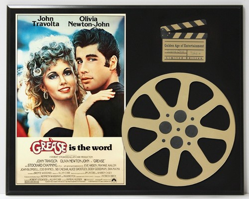Grease Reproduction Hollywood Movie Reel Display | eBay