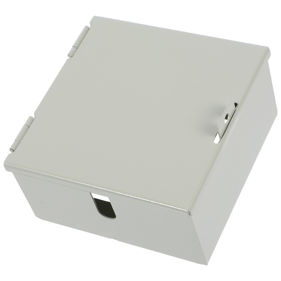 Lockable Electrical Outlet Cover: Metal Heavy Duty Protective Box ...