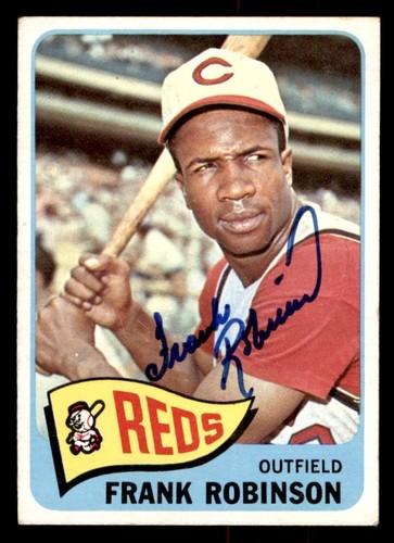 1965 Topps Baseball #120 Frank Robinson Signed Autograph (no COA) | eBay
