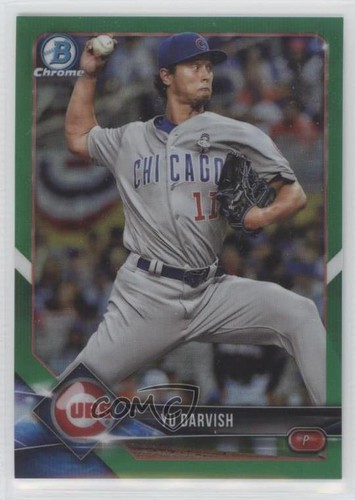 2018 Bowman Chrome Green Refractor /99 Yu Darvish #30 | eBay