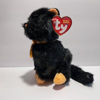 Ty Beanie Baby JINXY the Black Cat (Internet Exclusive) 6" Vintage ...