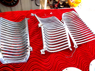 OEM 1954 1955 KAISER MANHATTAN GRILL, 3 PIECES, KUSTOM LOW RIDER LEAD ...