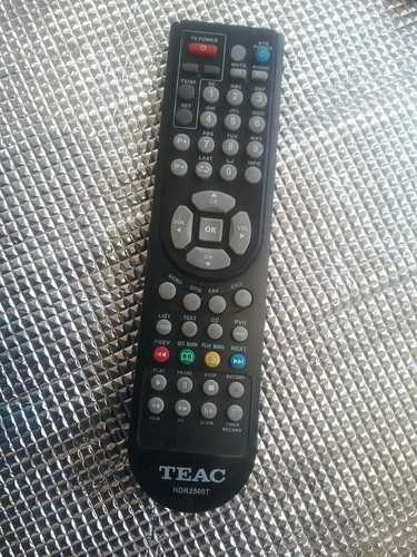 Genuine Original Teac HDR2500T Remote Control | eBay