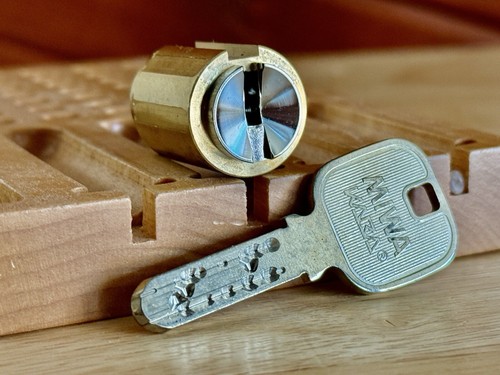 Miwa Kaba High Security Lock W/ Key Japan Locksport Locksmith Collector ...