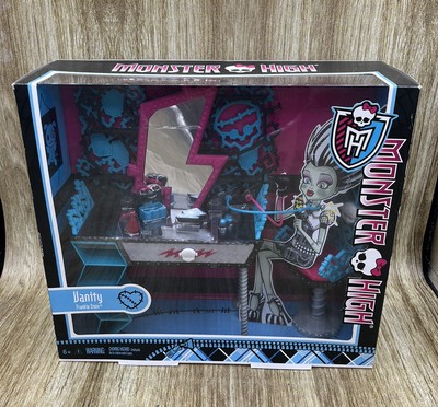 Monster High Frankie Stein Vanity PlaySet For Doll Complete Set HTF New ...