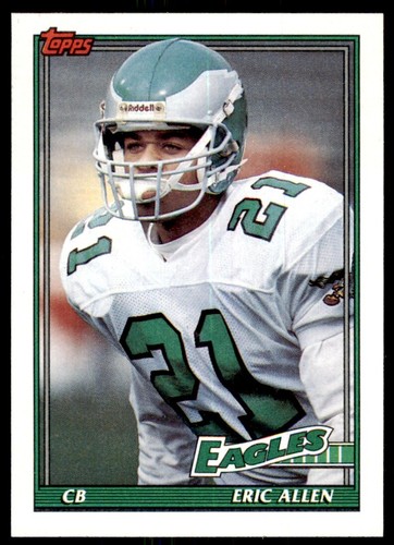 1991 Topps Eric Allen Philadelphia Eagles #201 | eBay