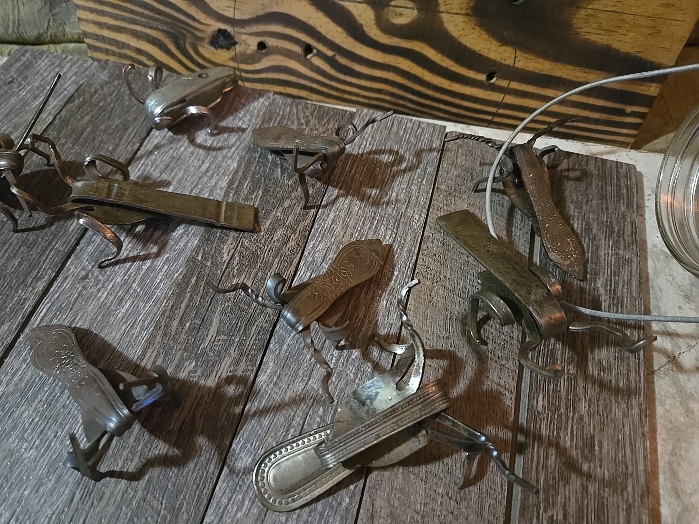 Stainless Steel Good Luck Cricket Made From Flatware Dinner Fork | eBay