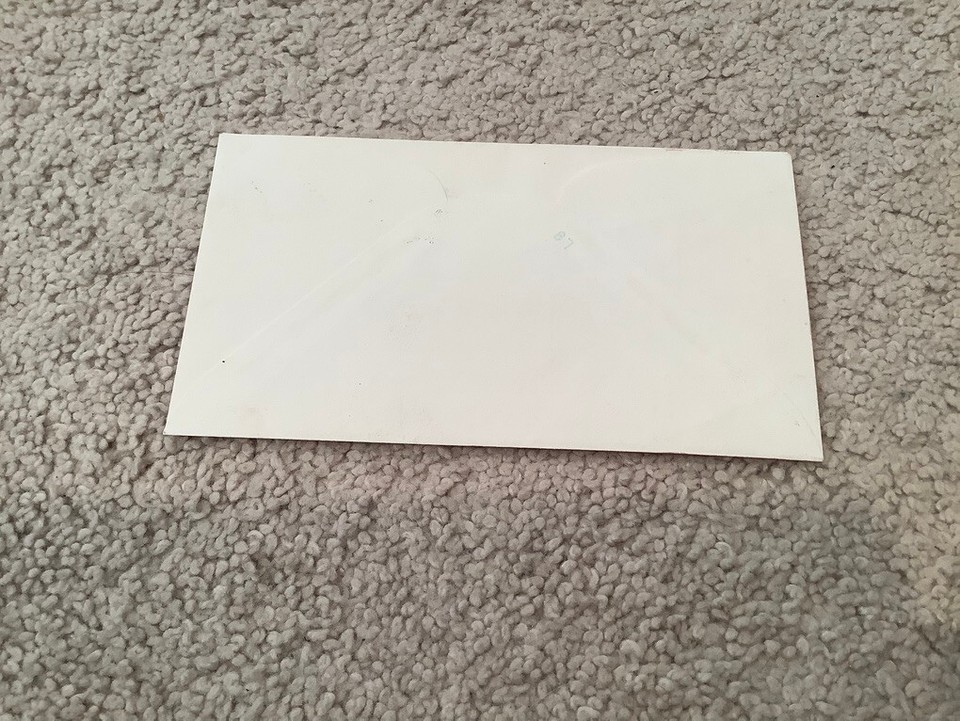 1981 ARROWSMITH Illinois: Signed FOLK ART WATERCOLOR Postal Cover ...