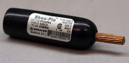 Greaves Shoo-Pin PT42FX4 Flex Cable Adapter New Qty. 23 | eBay