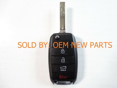 OEM 2014-2019 KIA SOUL FLIP KEY KEYLESS REMOTE KEY FOB UNCUT KEY OSLOKA ...
