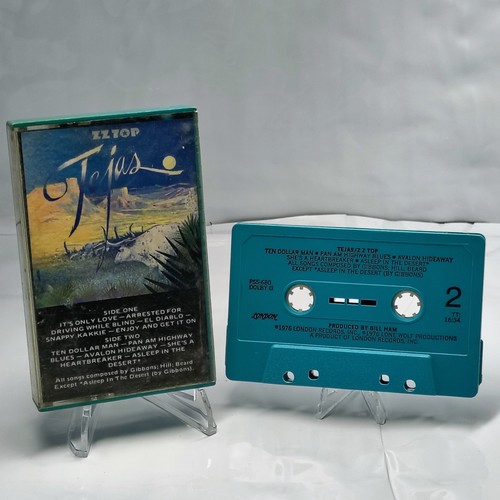ZZ Top Tejas Cassette Tape Tested Working Full Cover Art | eBay