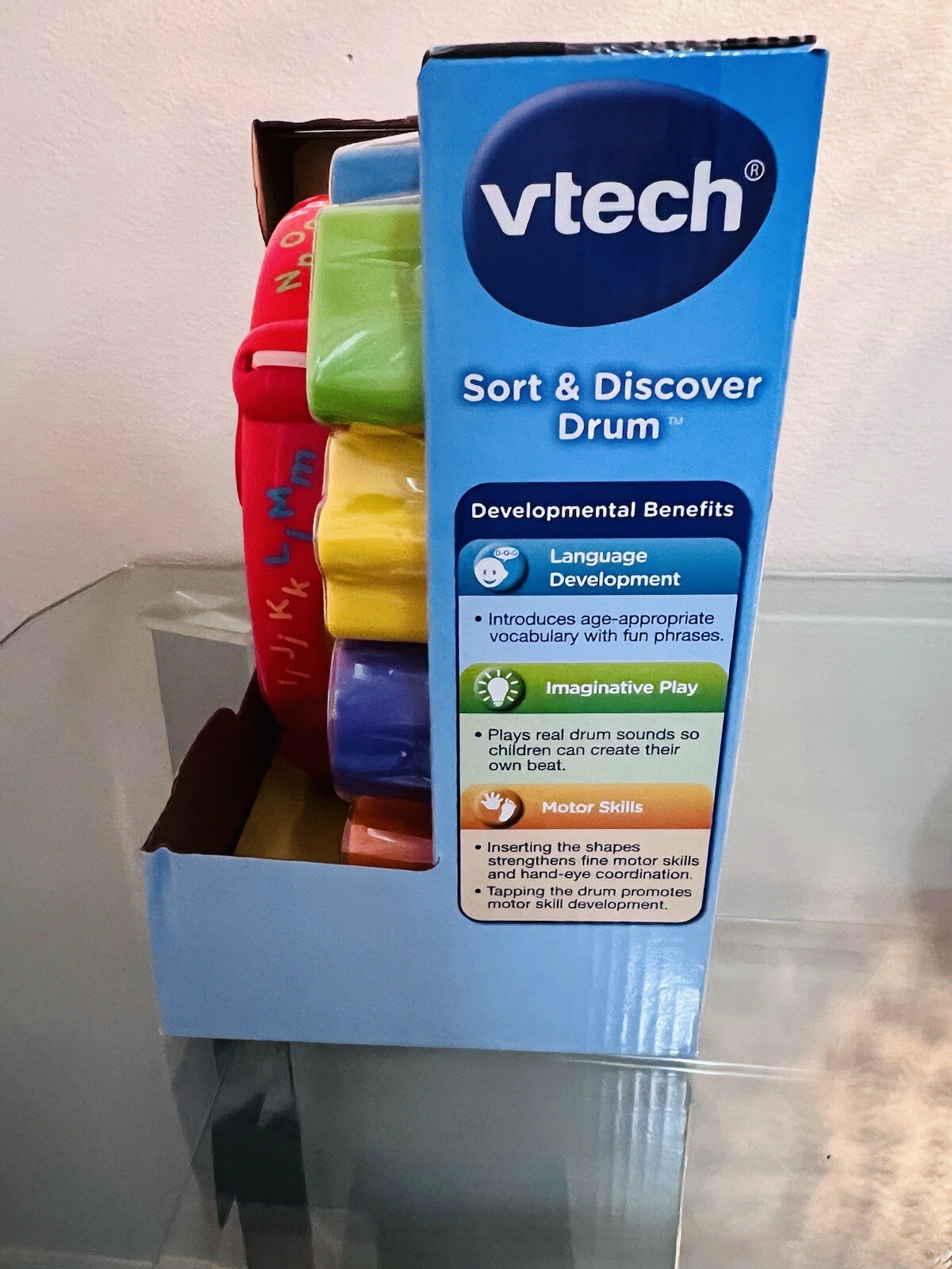 VTech 80-185100 Sort and Discover Drum - Yellow 3417761851005| eBay