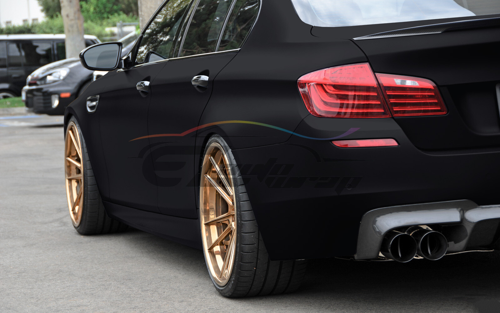 Premium Ultra Matte Flat Black Car Vehicle Vinyl Wrap Sticker Decal ...