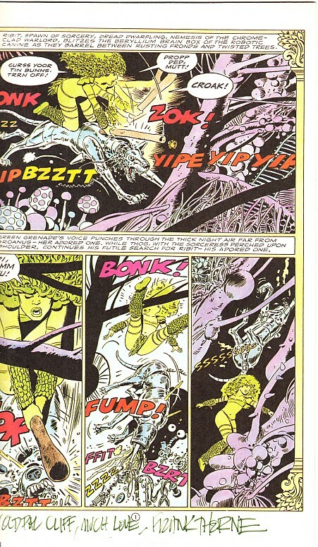 RIBIT #1 VF #2 FN/VF Signed Frank (Korak/Red Sonja/Ghita) Thorne 1989 ...