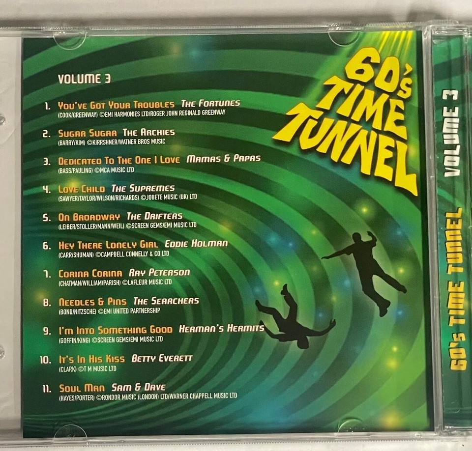 HITS OF THE 60's 3 CD set Volumes 1 2 & 3 | eBay