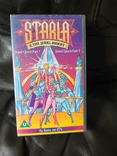 Starla and The Jewel Riders Volume 1 Jewel Quest Parts 1-2 VHS Tape ...