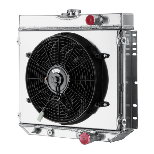 4 Row Radiator Shroud Fan Fit 1963-70 1966 Ford FALCON MUSTANG FAIRLANE ...