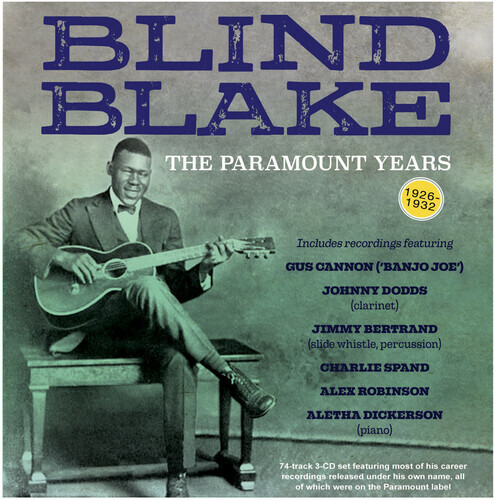 Blind Blake - The Paramount Years 1926-32 [New CD] 824046912925| eBay